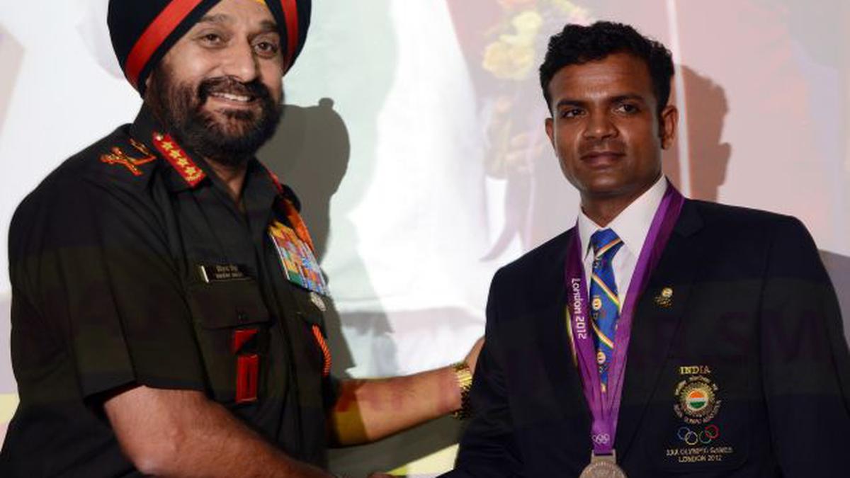 Army for making Olympic medallist Vijay Kumar an officer - The Hindu Army for making Olympic medallist Vijay Kumar an officer - The Hindu